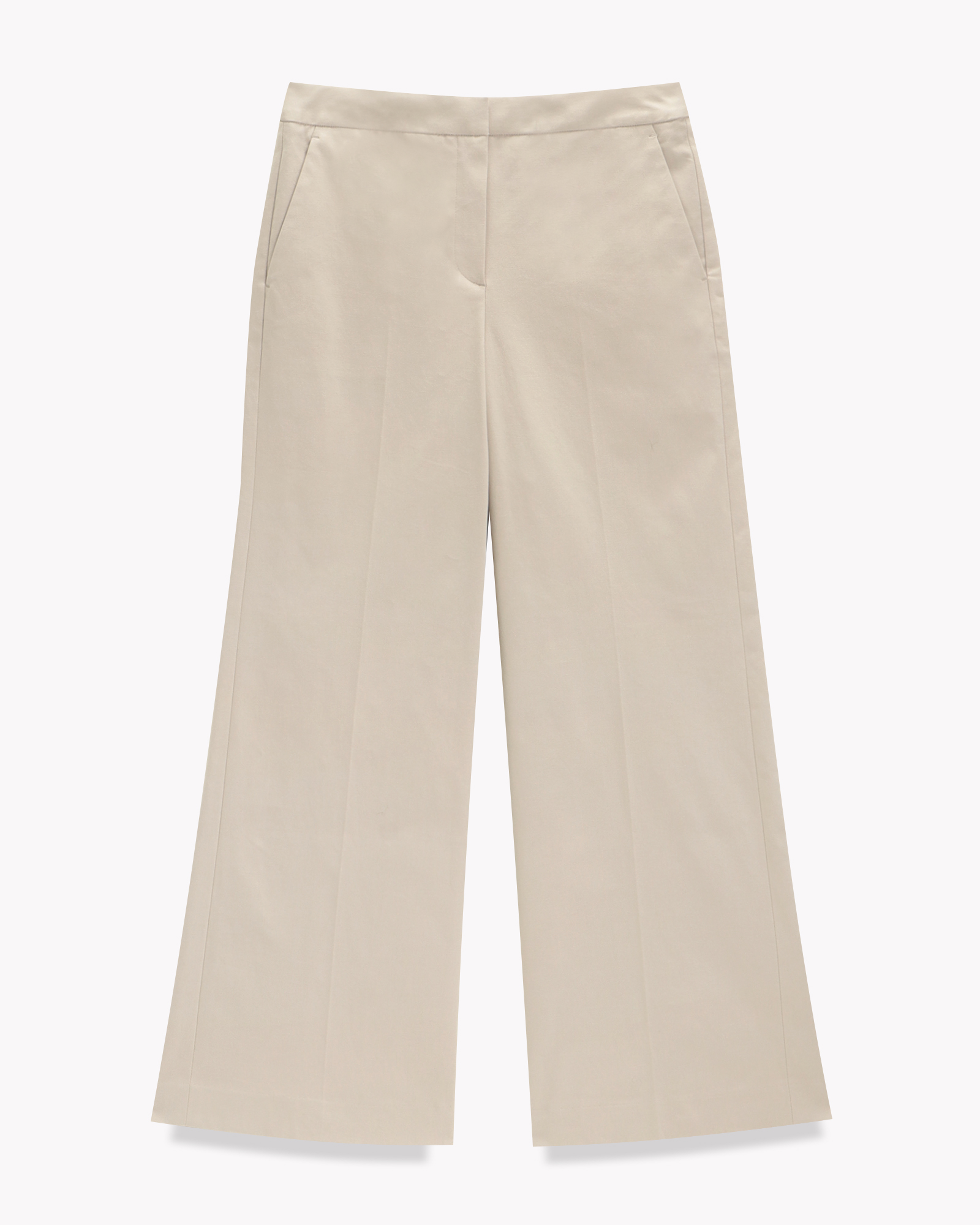 一部店舗限定 Stretch Canvas HW Wide Pant GE | WOMEN（レディース）｜Theory 公式通販サイト