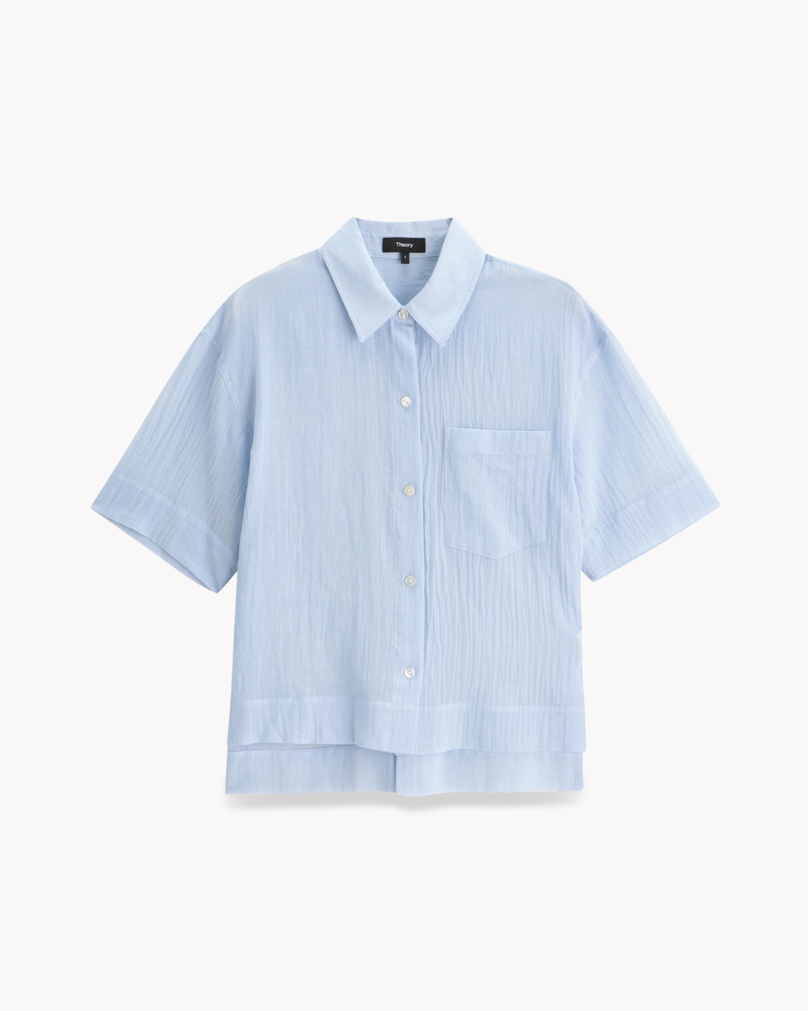 Theory(セオリー) - Summer CTN Pure SS Oversized Shirtを使った着こなし・コーディネート ...