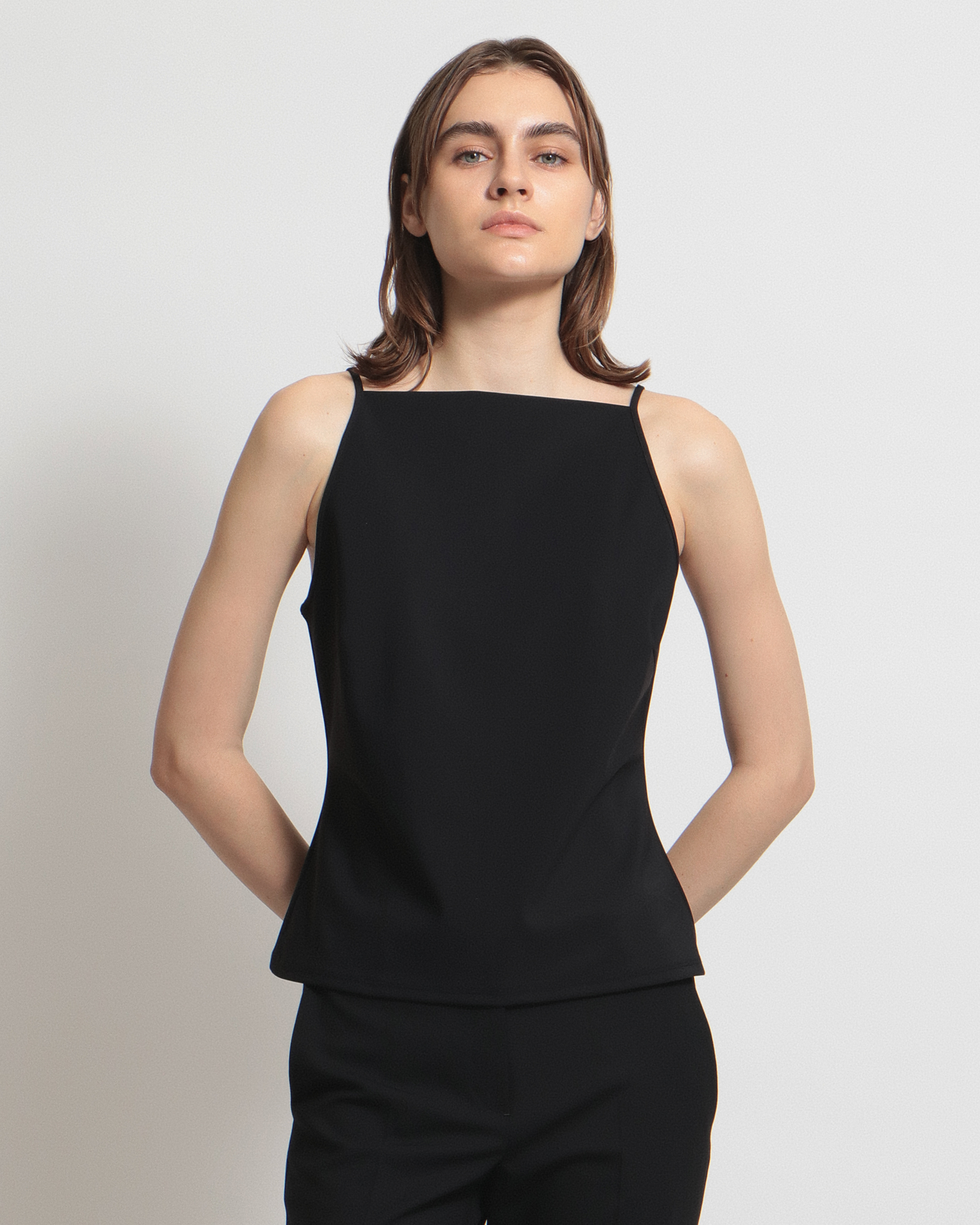 Precision Ponte SQ Neck Tank PO | WOMEN（レディース）｜Theory 公式通販サイト