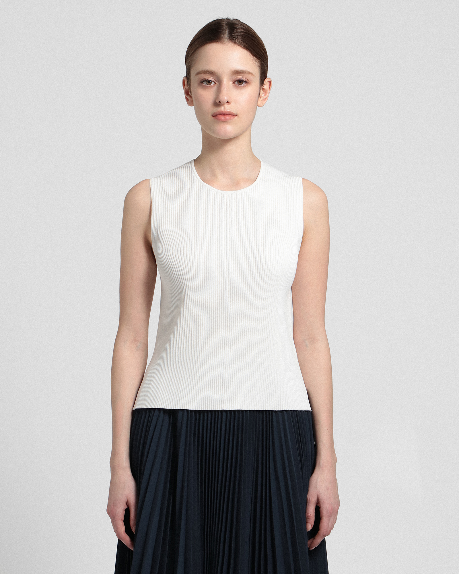 Wooster Crepe Knit Sleeveless Shell | WOMEN（レディース）｜Theory 公式通販サイト