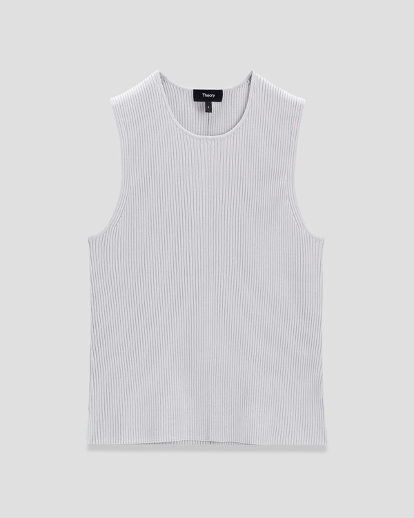 Wooster Crepe Knit Sleeveless Shell | WOMEN（レディース）｜Theory 公式通販サイト