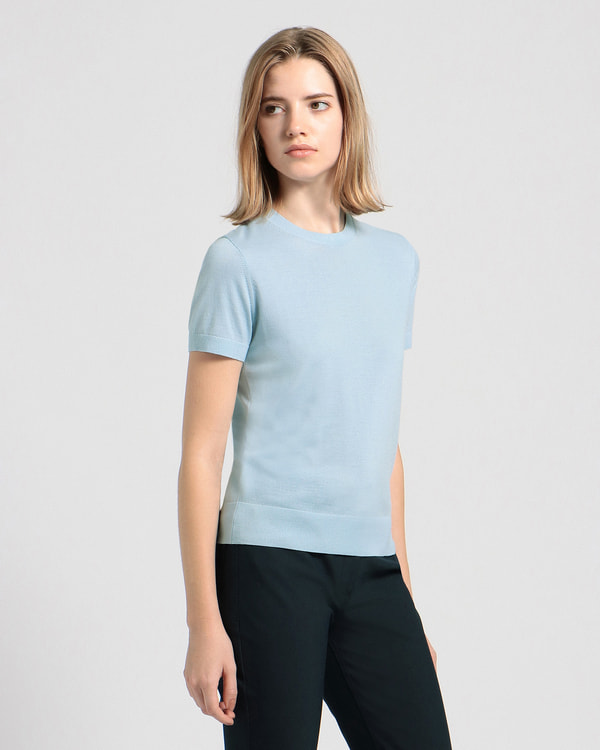 Regal Wool Basic Tee P | WOMEN（レディース）｜Theory 公式通販サイト