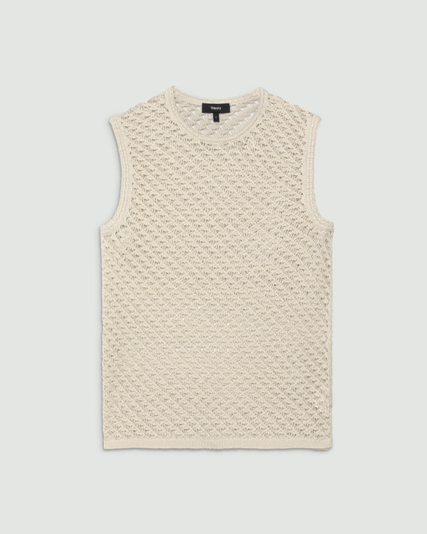 Sheen Cotton Open Stitch Tank S | WOMEN（レディース）｜Theory 公式通販サイト
