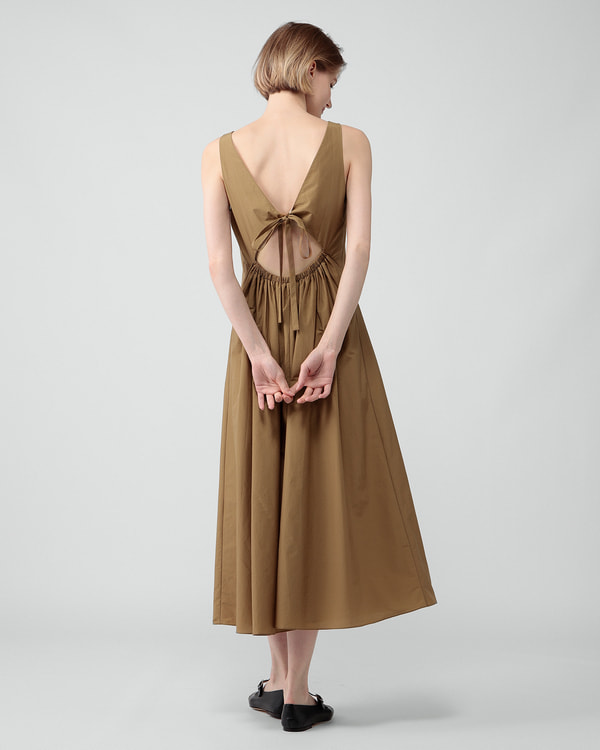 Soft Lawn Open Back Dress | WOMEN（レディース）｜Theory 公式通販サイト