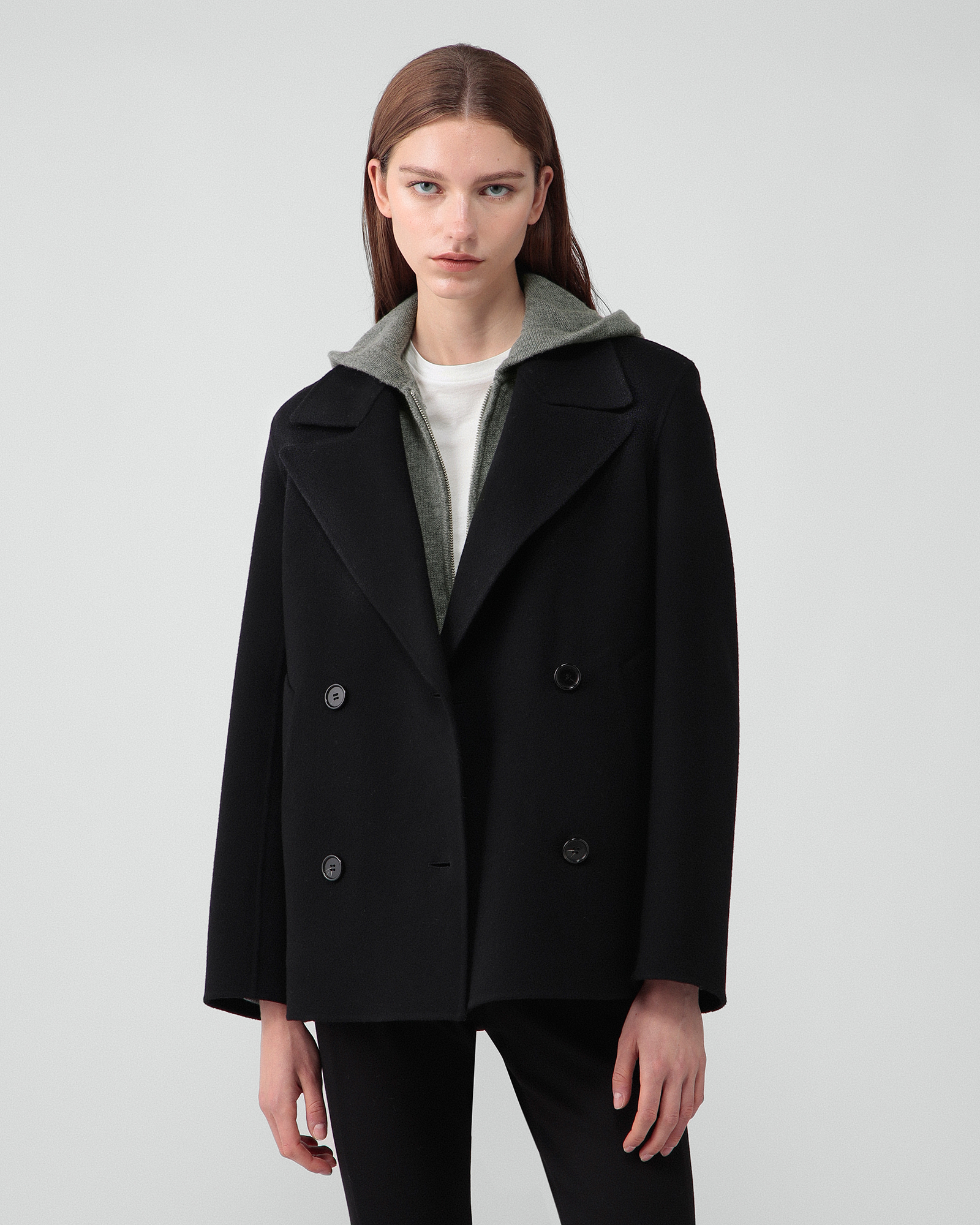 New Divide GC Peacoat | WOMEN（レディース）｜Theory 公式通販サイト