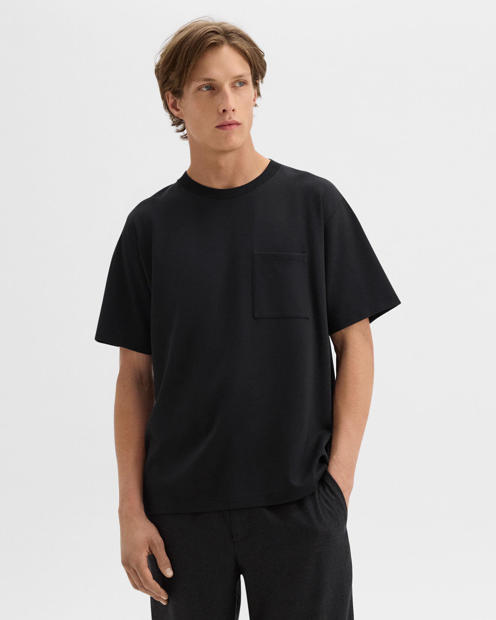 Relay Jersey 4 Oversized Tee PK | MEN | Theory [セオリー] 公式通販サイト
