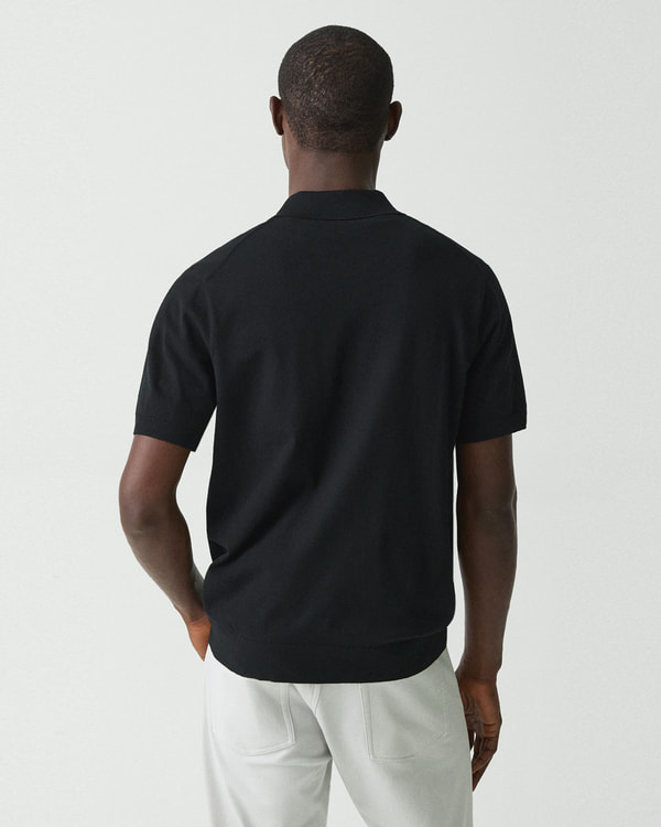 Light Bilen Quaterzip Polo Sweater | MEN | Theory [セオリー] 公式通販サイト