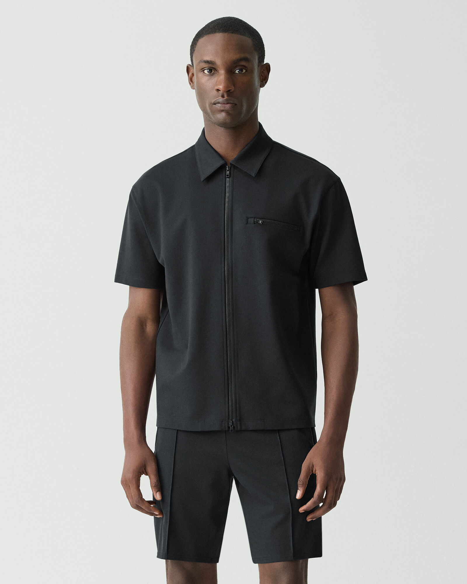 Relay Jersey 4 Fullzip Shirt Blouson | MEN | Theory [セオリー] 公式通販サイト