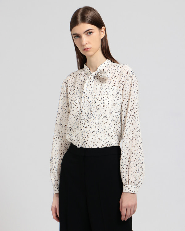 Dotty Print Jina Blouse | Theory luxe[セオリーリュクス]公式通販サイト