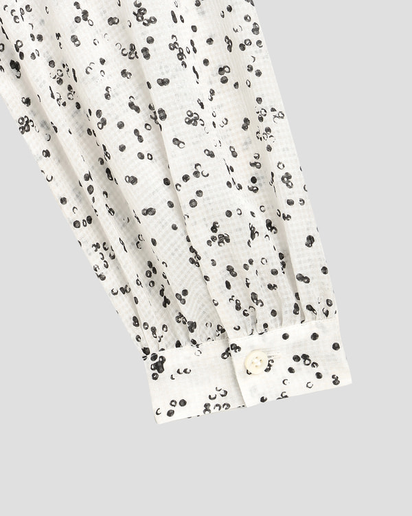 Dotty Print Jina Blouse | Theory luxe[セオリーリュクス]公式通販サイト