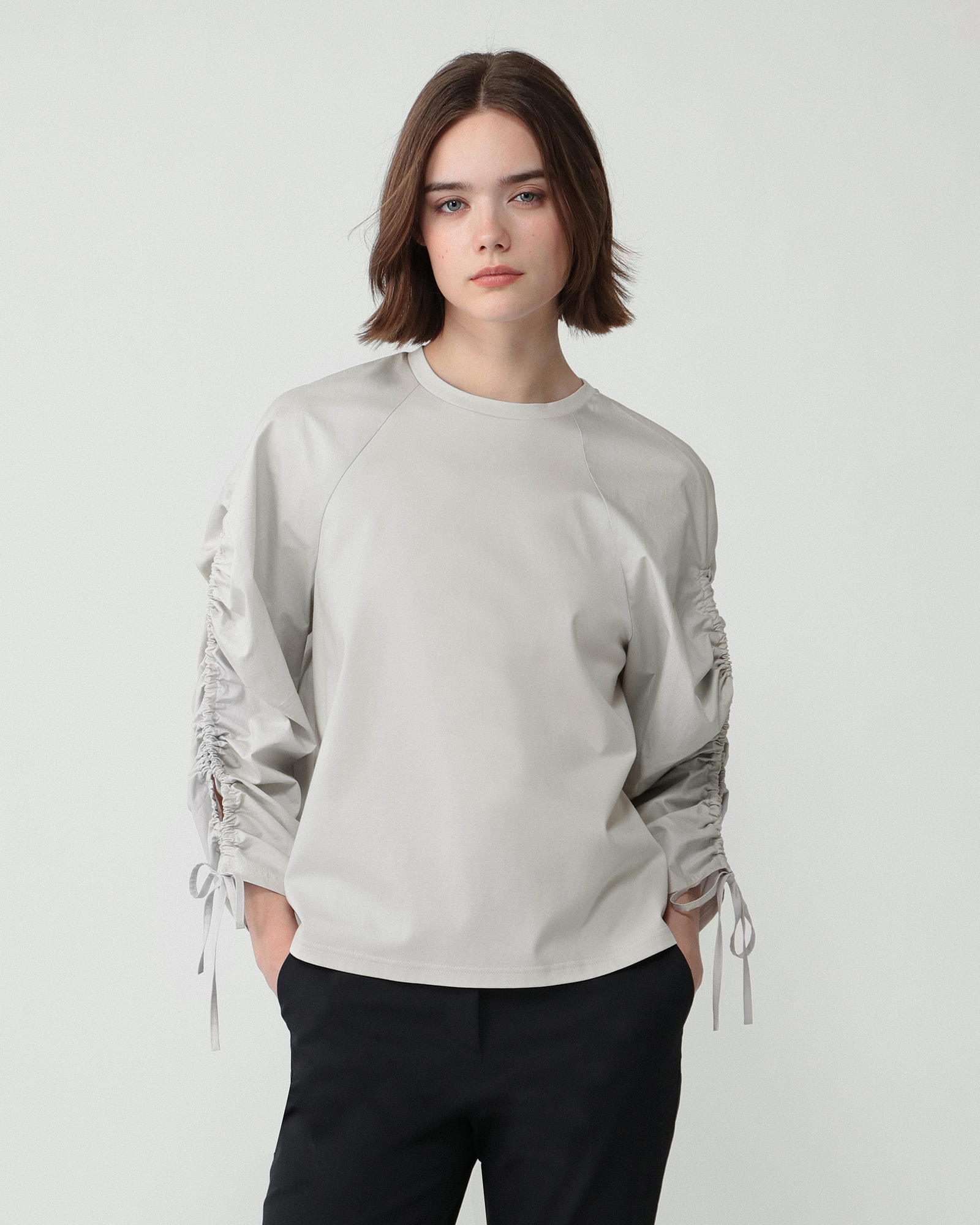 一部限定カラー Basalt 2 Combo Allie Top | Theory luxe[セオリーリュクス]公式通販サイト